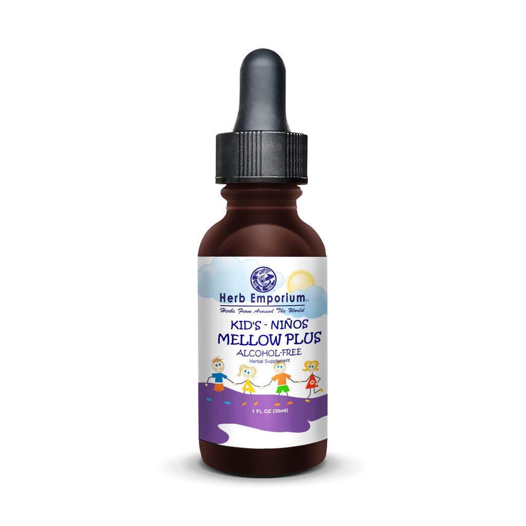 Kid's Mellow Plus valerian herbal supplement
