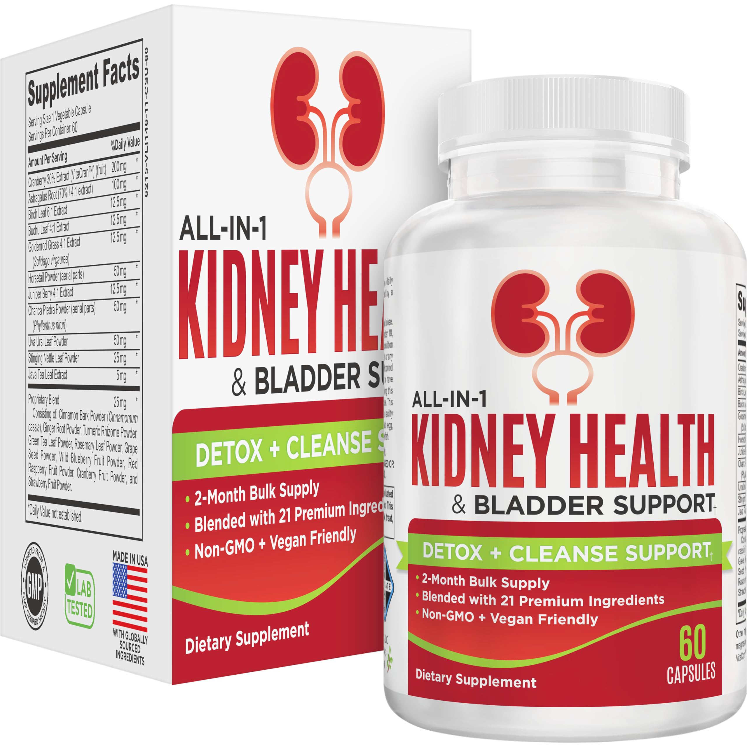 kidney and bladder support supplements