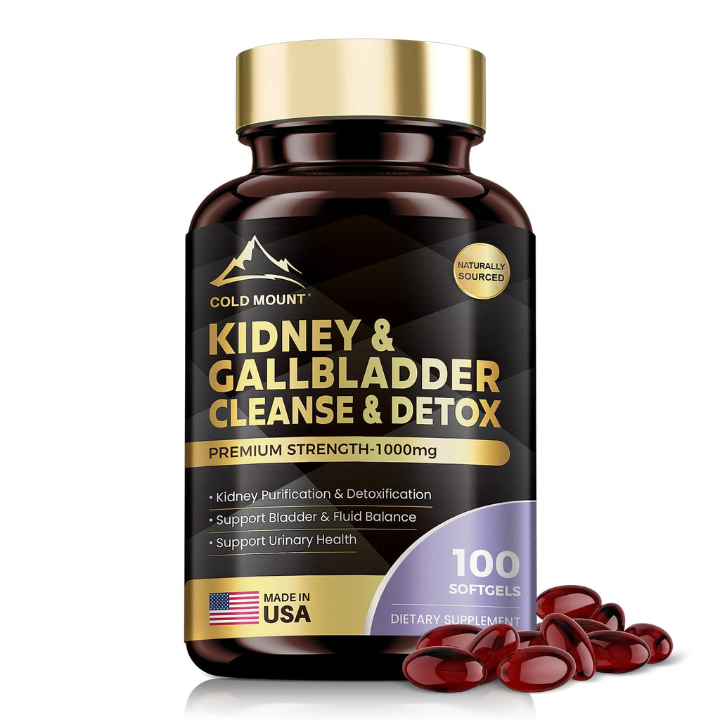 Kidney cleanse detox supplement capsules