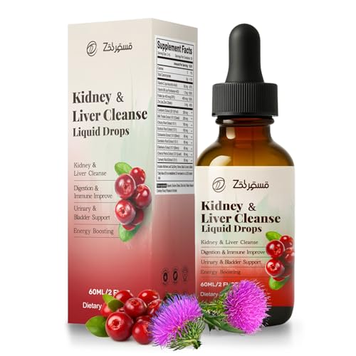 Kidney cleanse drops with cranberry