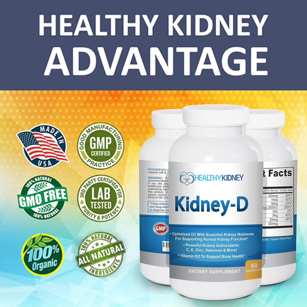 Kidney-D vitamin D for overall wellness