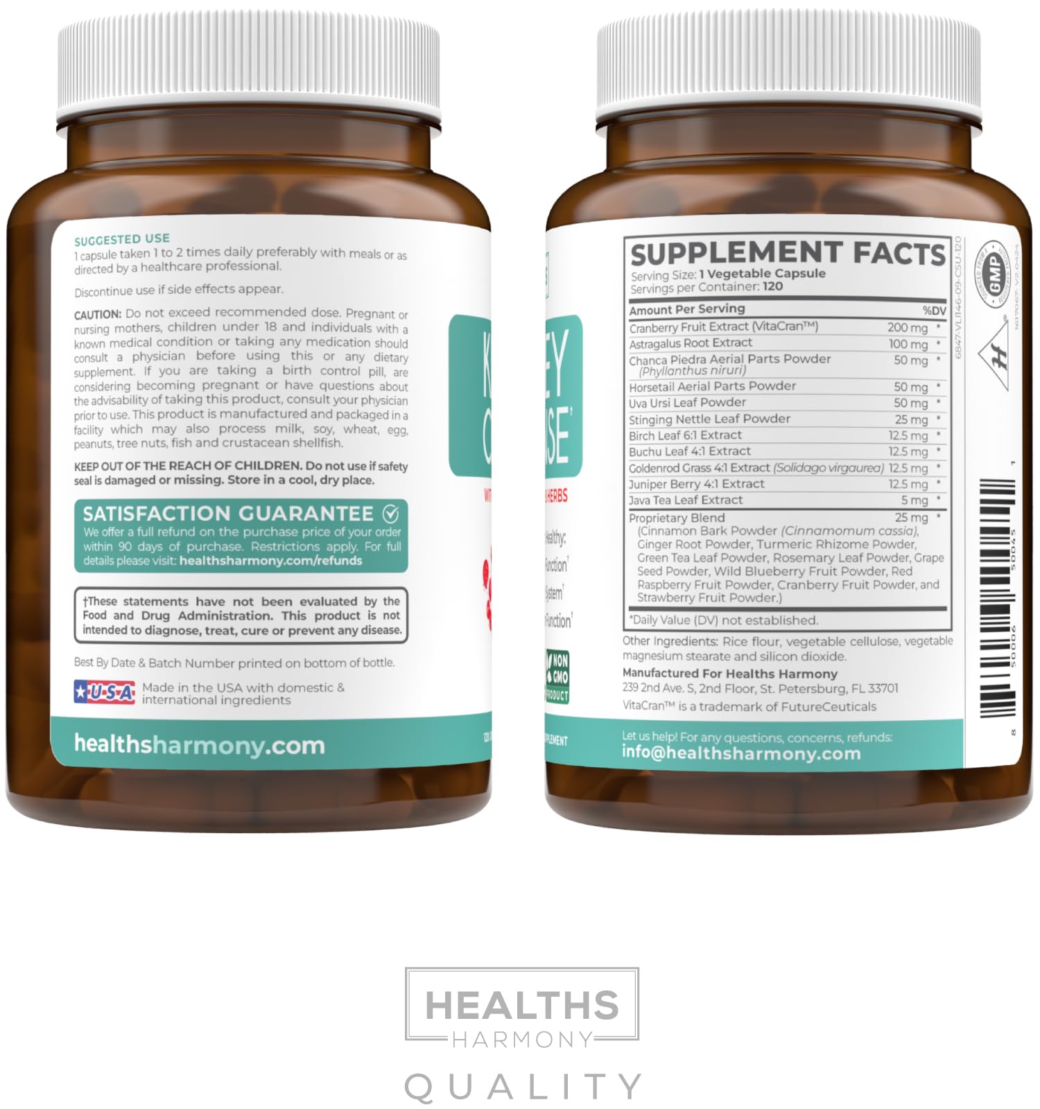 kidney health supplement with cranberry