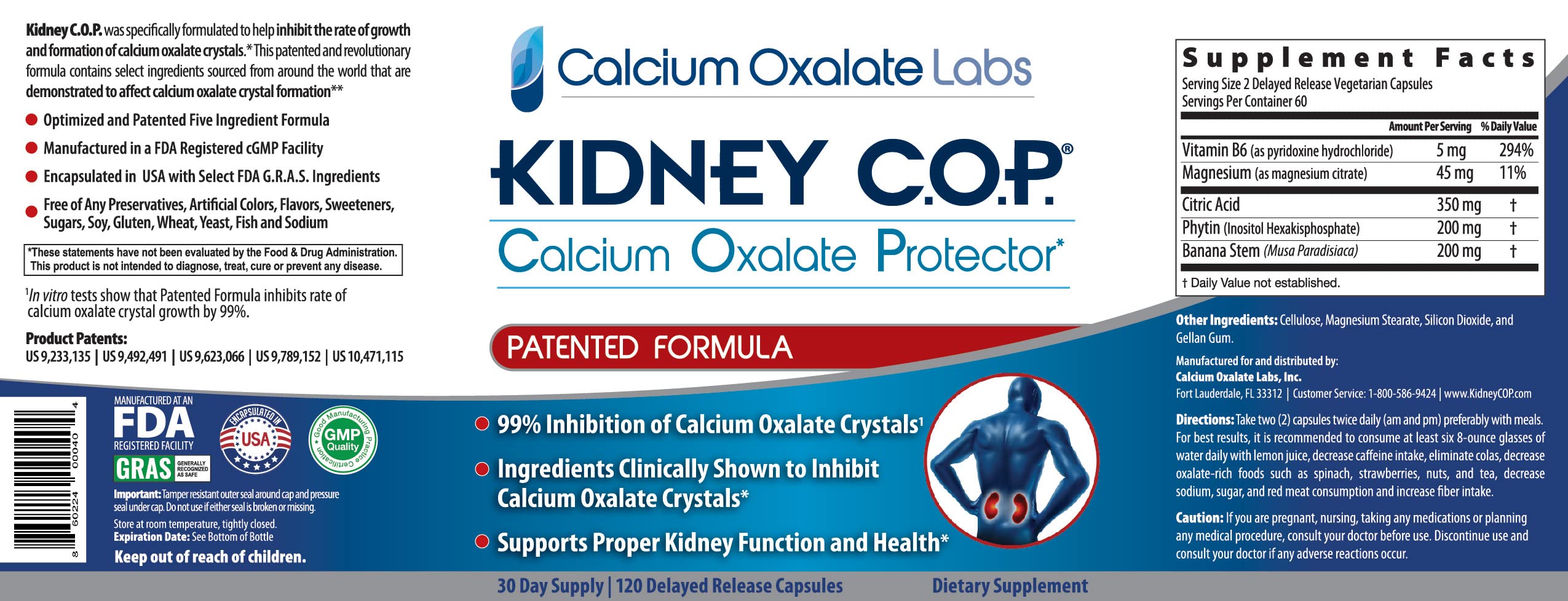 kidney stone prevention with calcium