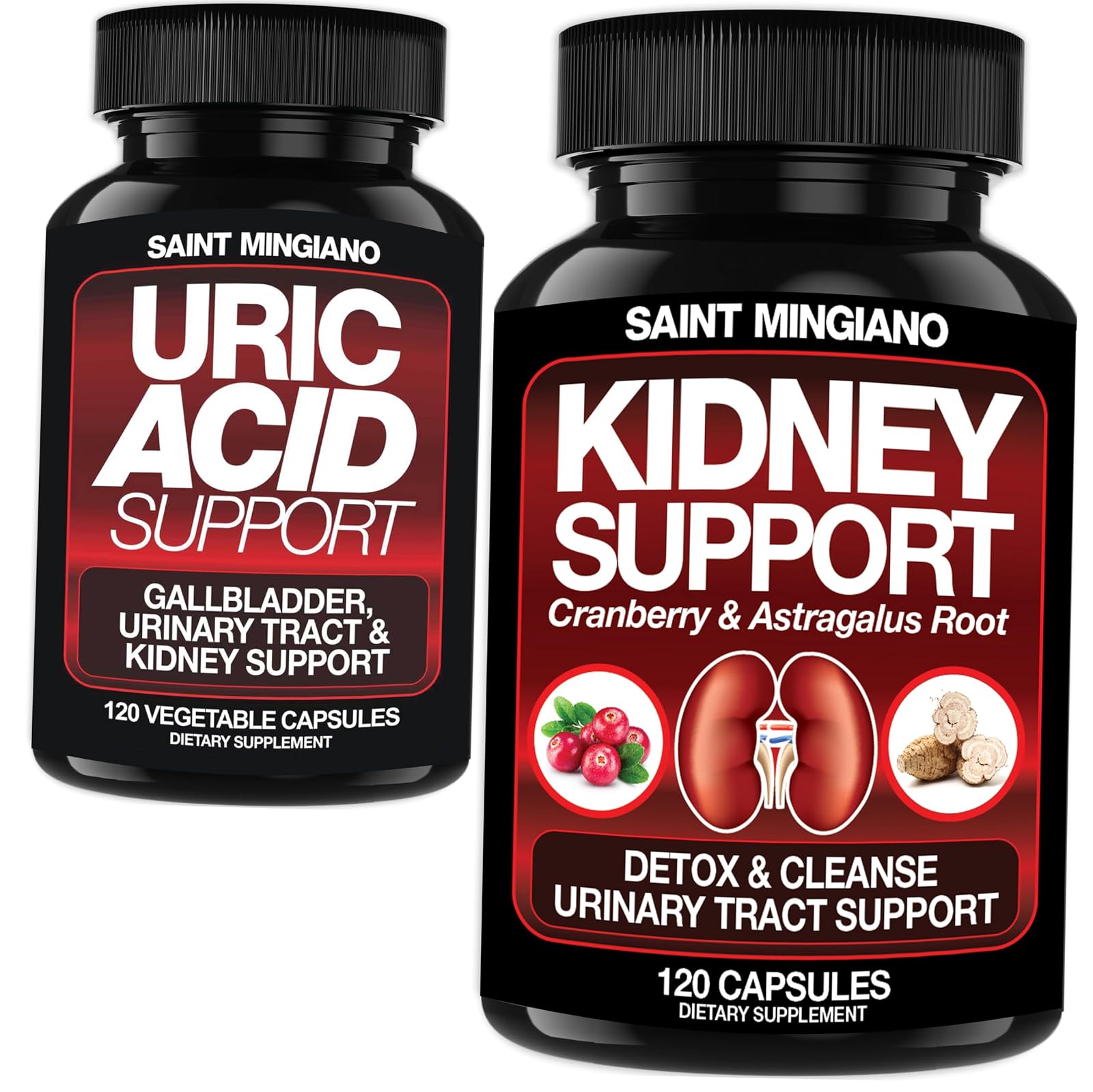 Kidney support cleanse detox capsules