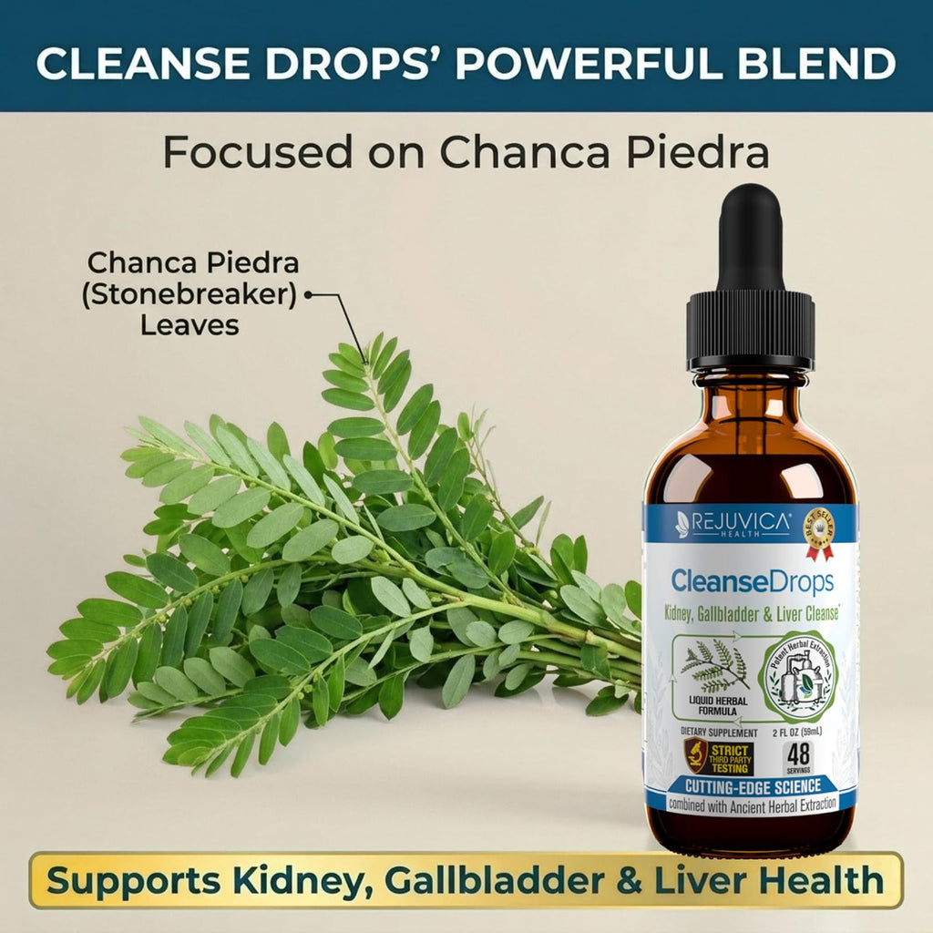 Kidney support with Cleanse Drops
