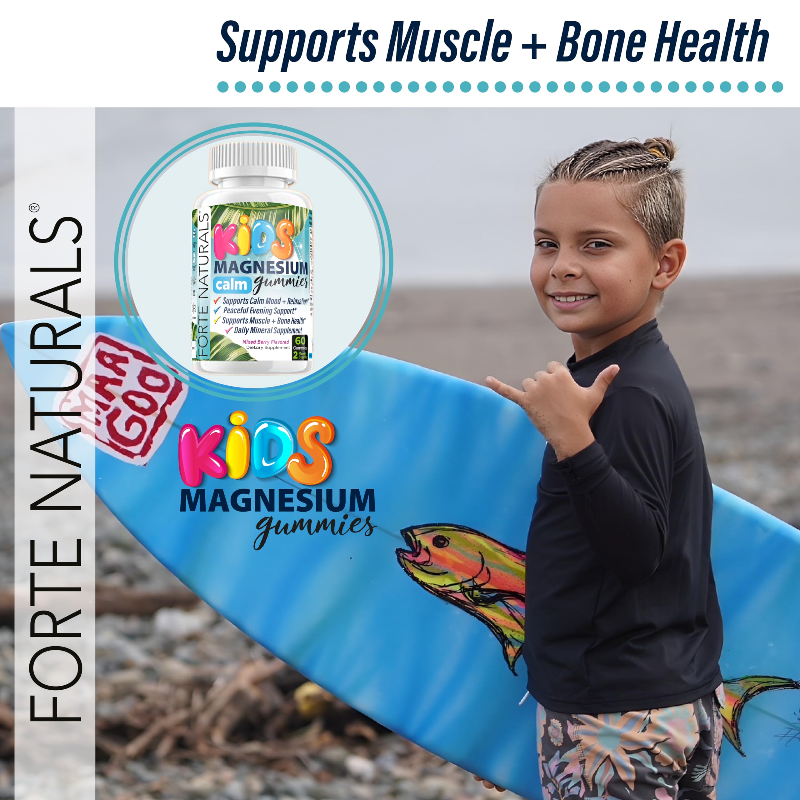 Kids' bedtime routine with magnesium