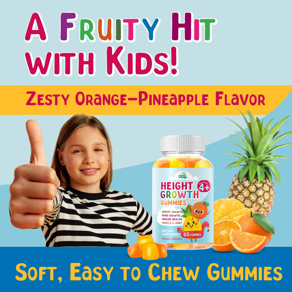 Kids' blended vitamin growth formula