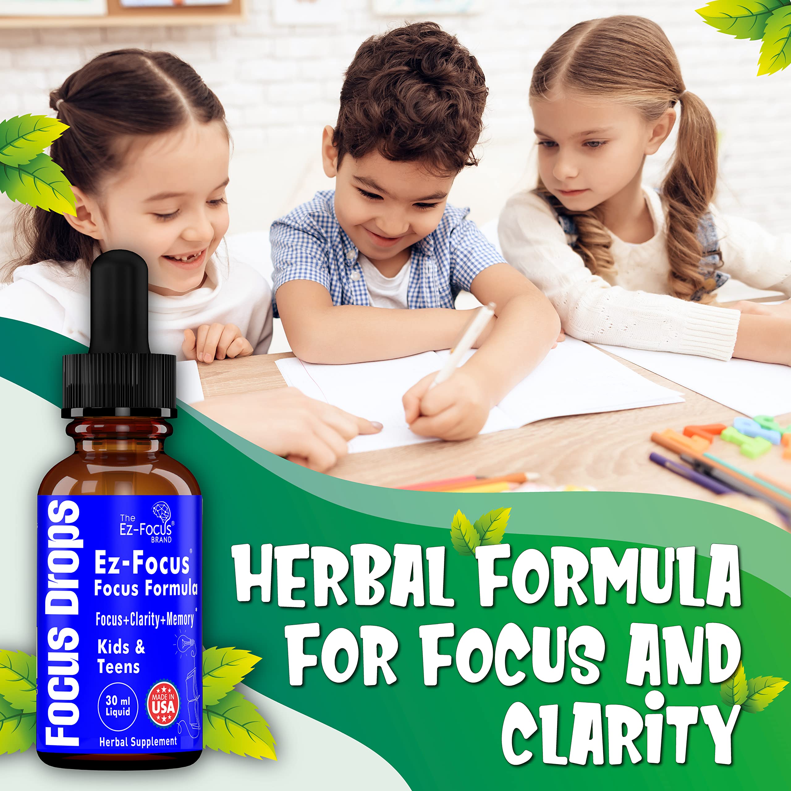 Kids Brain Focus for homework help
