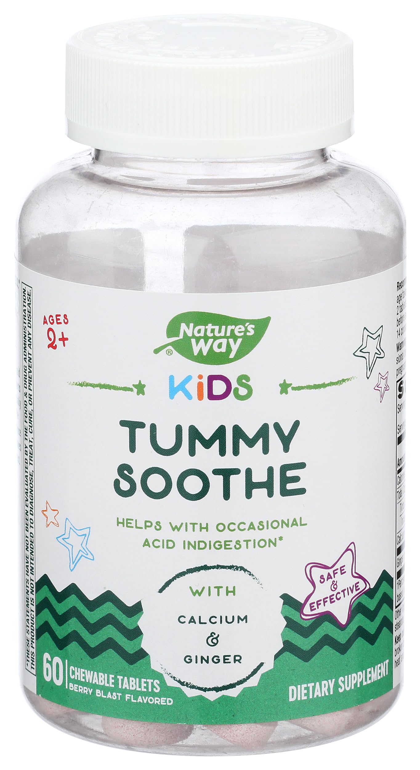 Kids calcium chewables for digestion