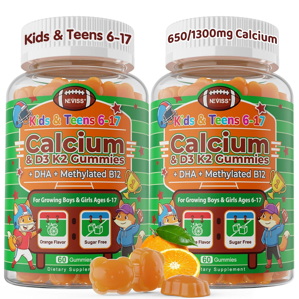 Kids calcium gummies with vitamin D3