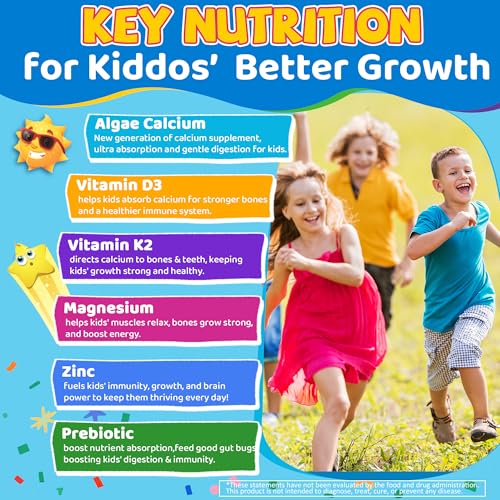 Kids calcium supplement with vitamin D