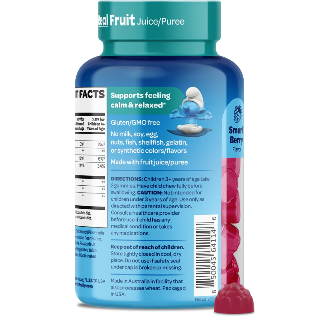 Kids calm gummies with herbal ingredients