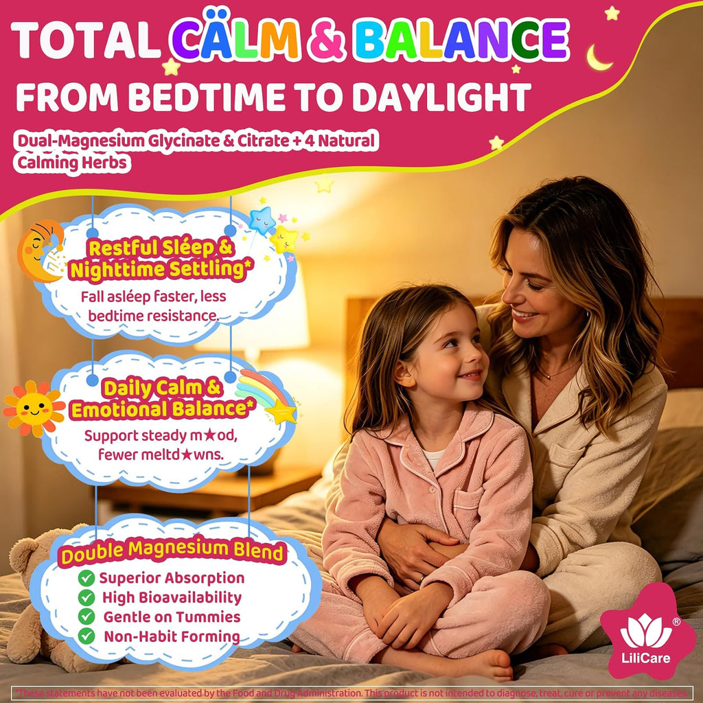 Kids Calm magnesium for stress relief
