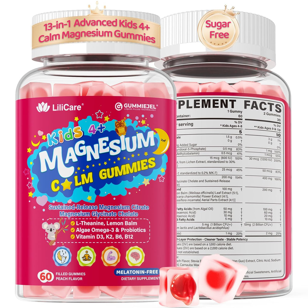 Kids Calm magnesium gummies for relaxation