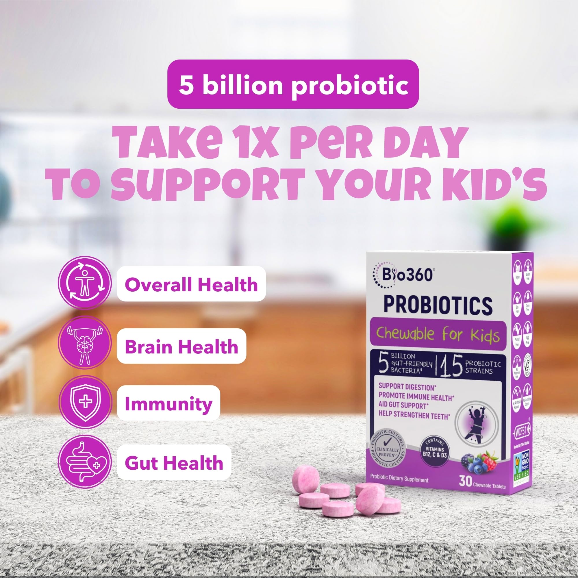 kids' chewable acidophilus supplements