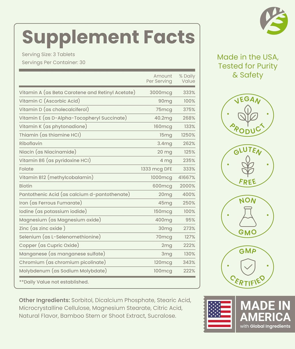 kids' chewable multivitamin option