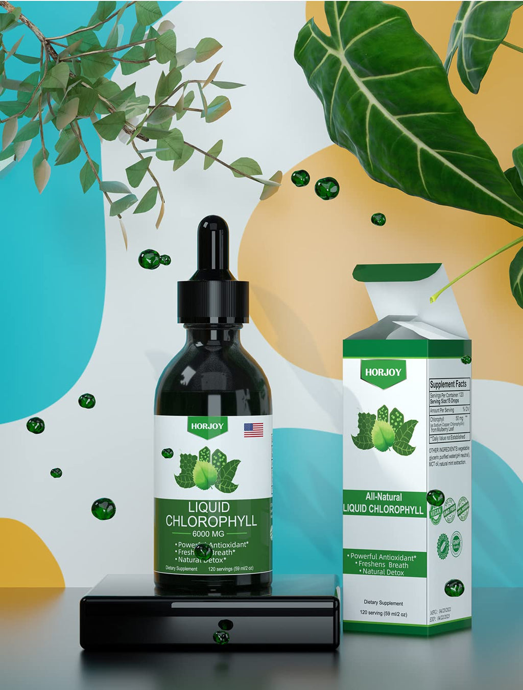 kids chlorophyll liquid vitamin supplement