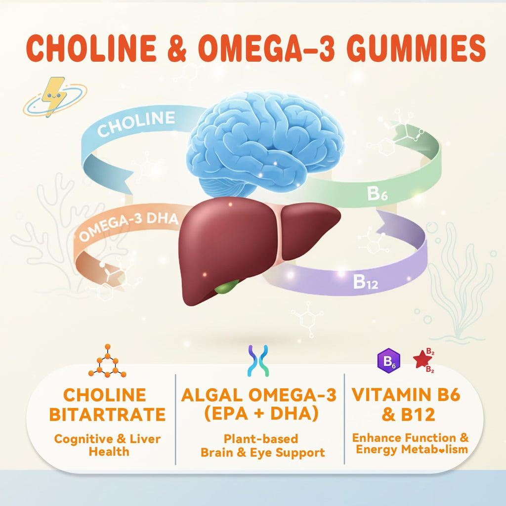 Kids choline supplements for brain health