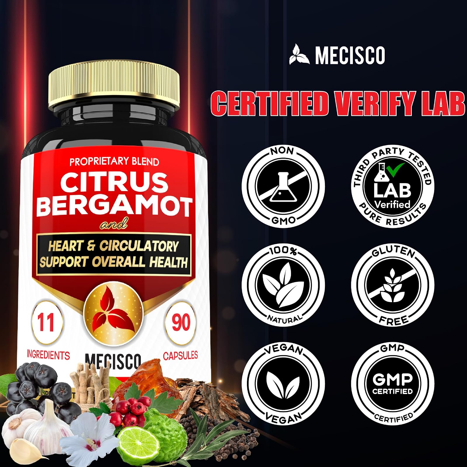 Kids Citrus Bergamot multivitamin for growth