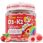 Kids D3 K2 calcium gummies