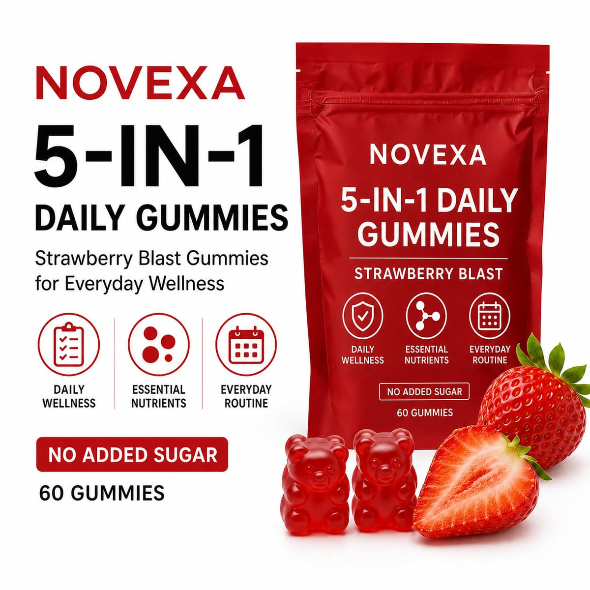 Kids daily vitamins for healthy development