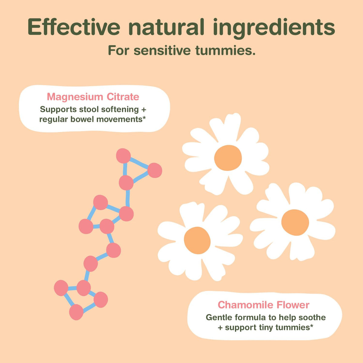 Kids digestive health gummy vitamins