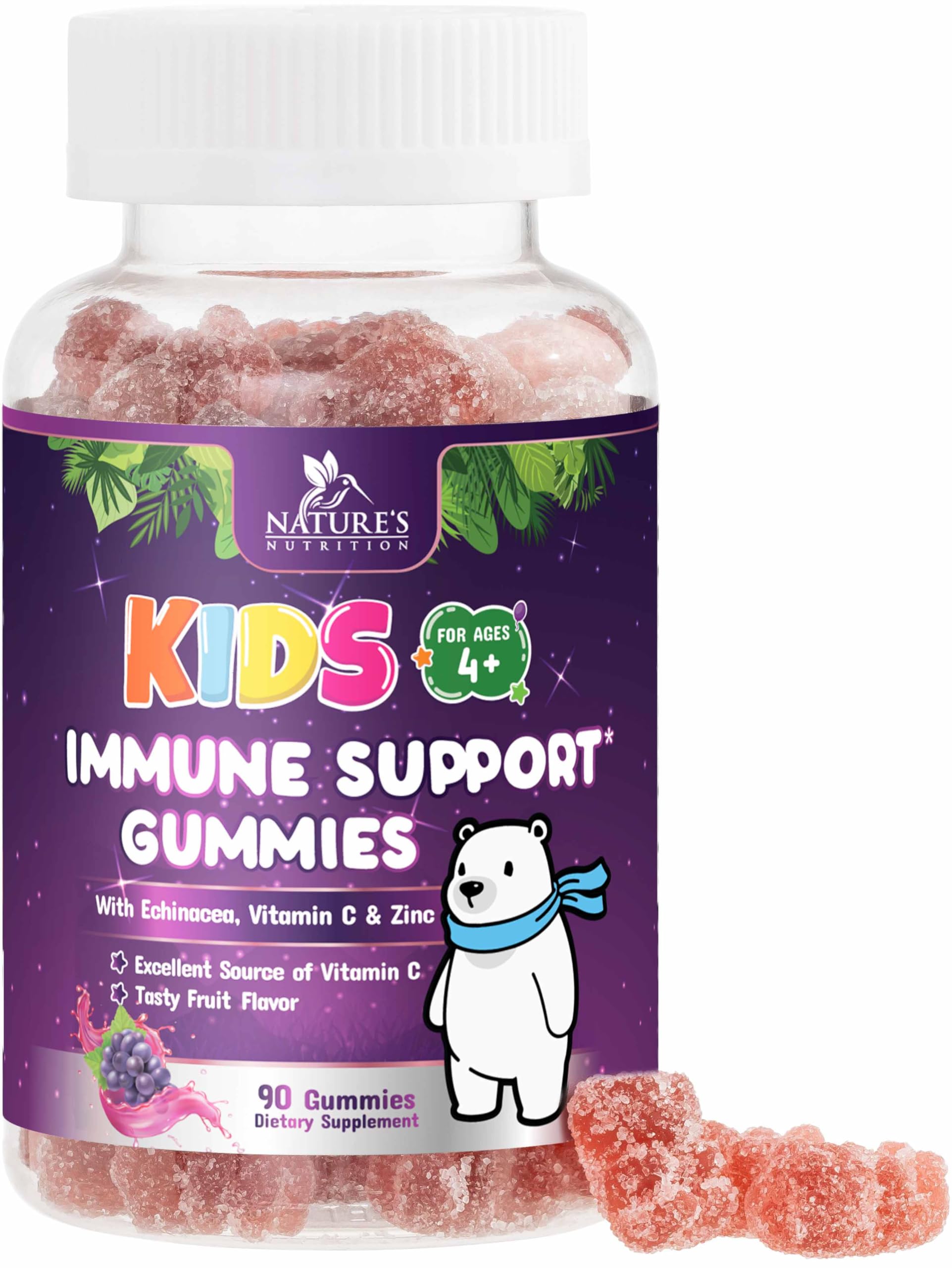 Kids echinacea gummies for immune health
