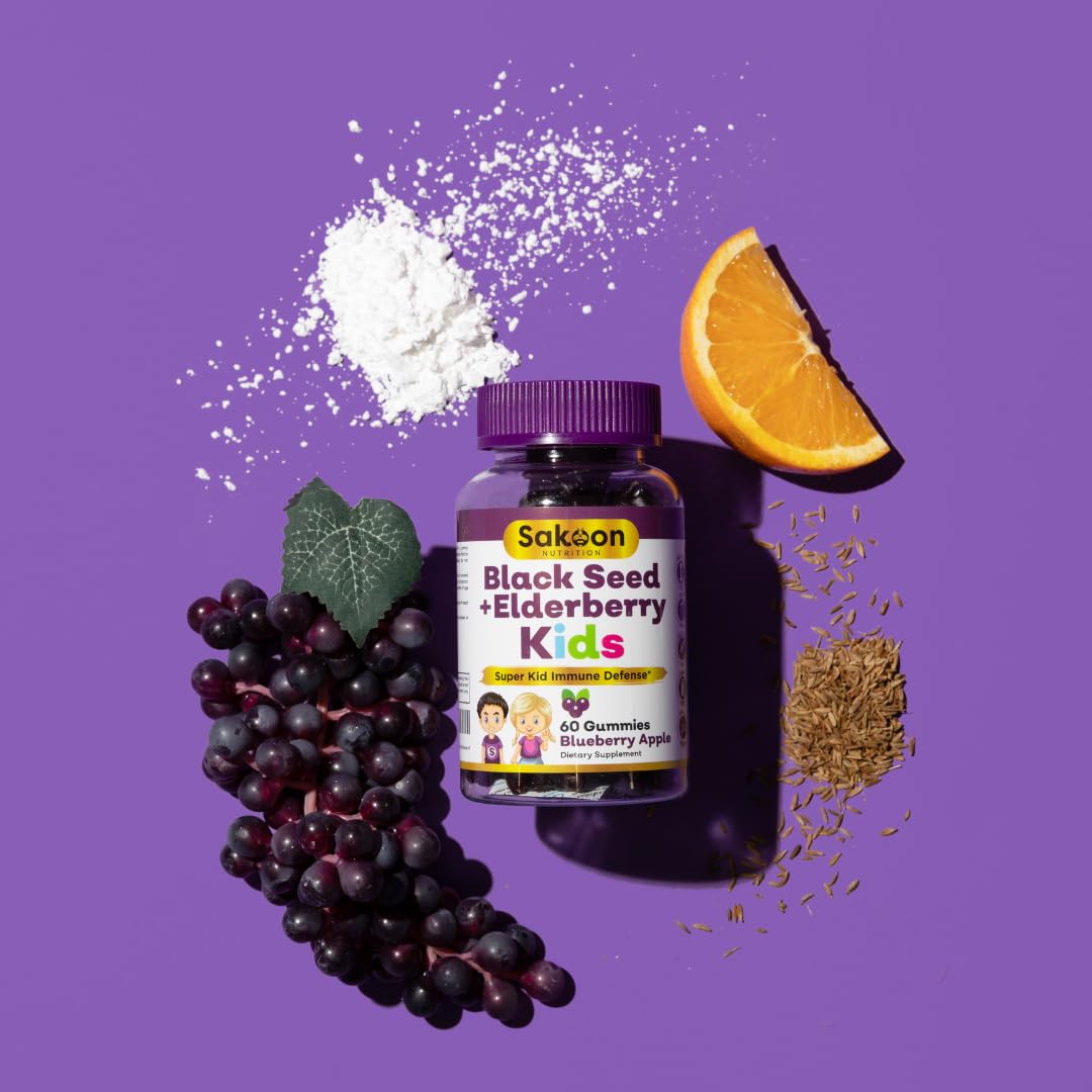 kids elderberry gummies for cold relief