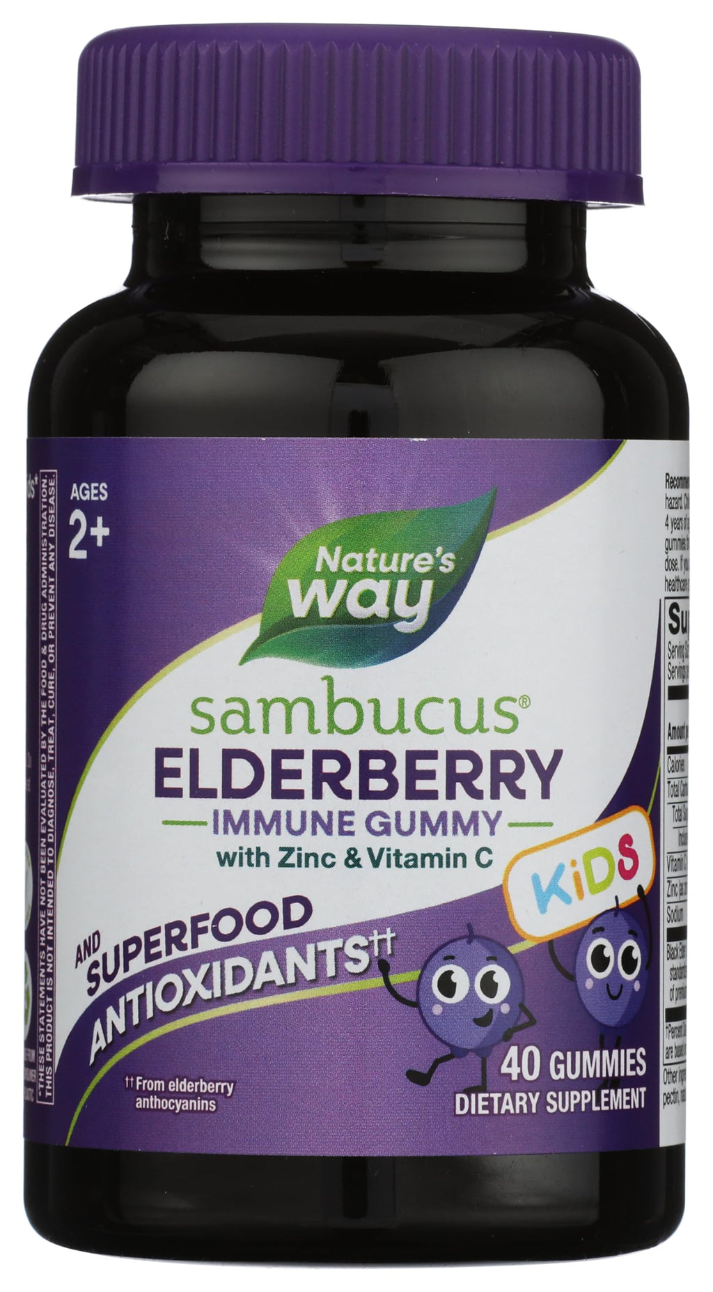 kids elderberry gummies for immune support