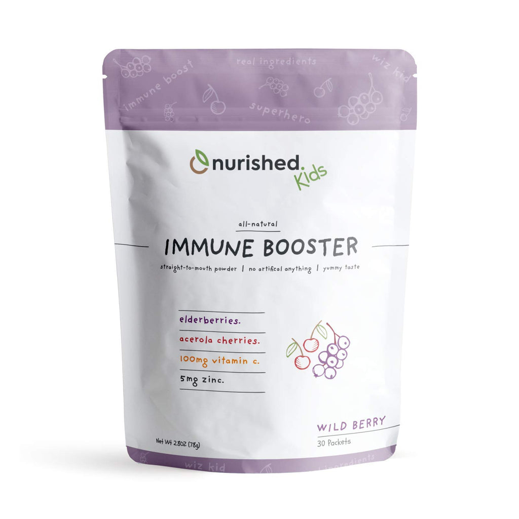 kids elderberry immune support powder
