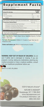 kids elderberry syrup with natural ingredients