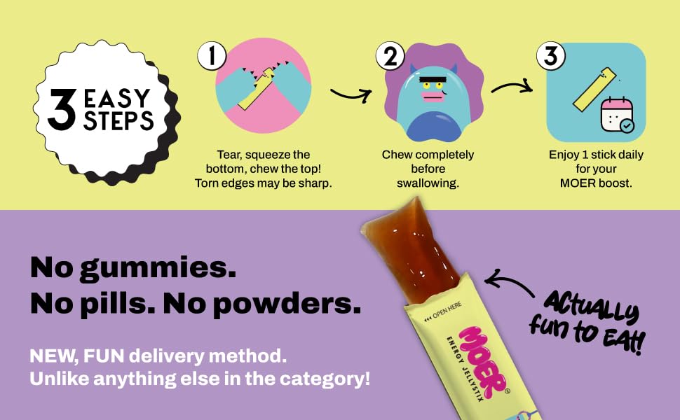 Kids' energy jelly for active lifestyles