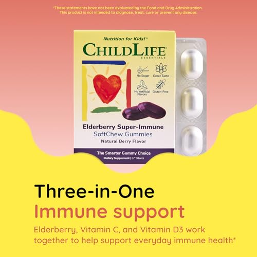 Kids' favourite elderberry gummy snack