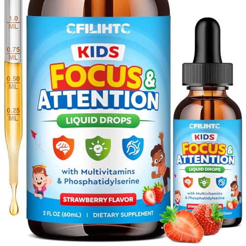 Kids focus drops for better attention