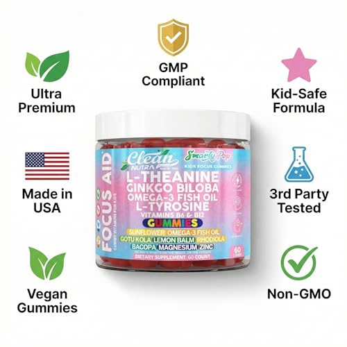 Kids gummies for better memory