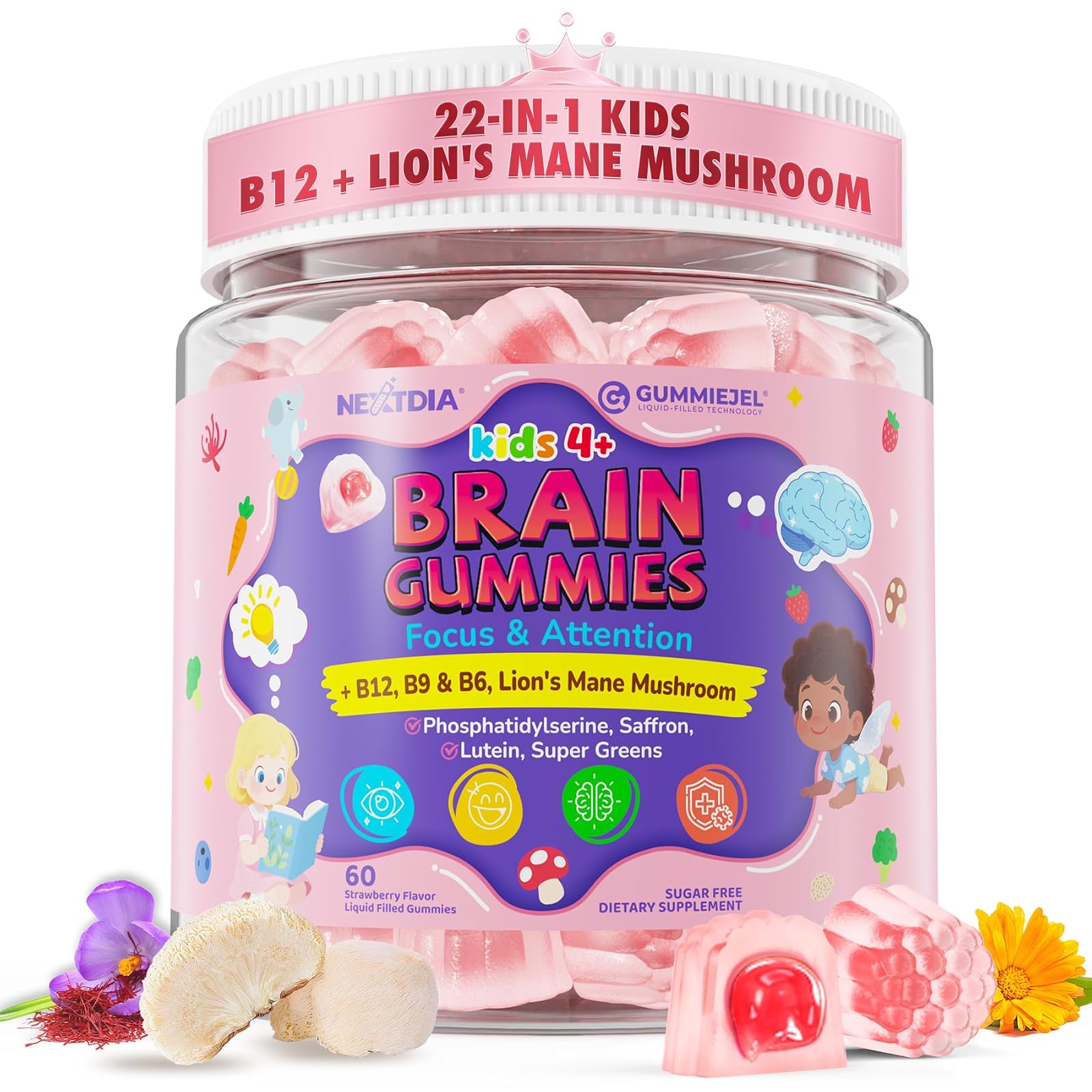kids gummies for brain health