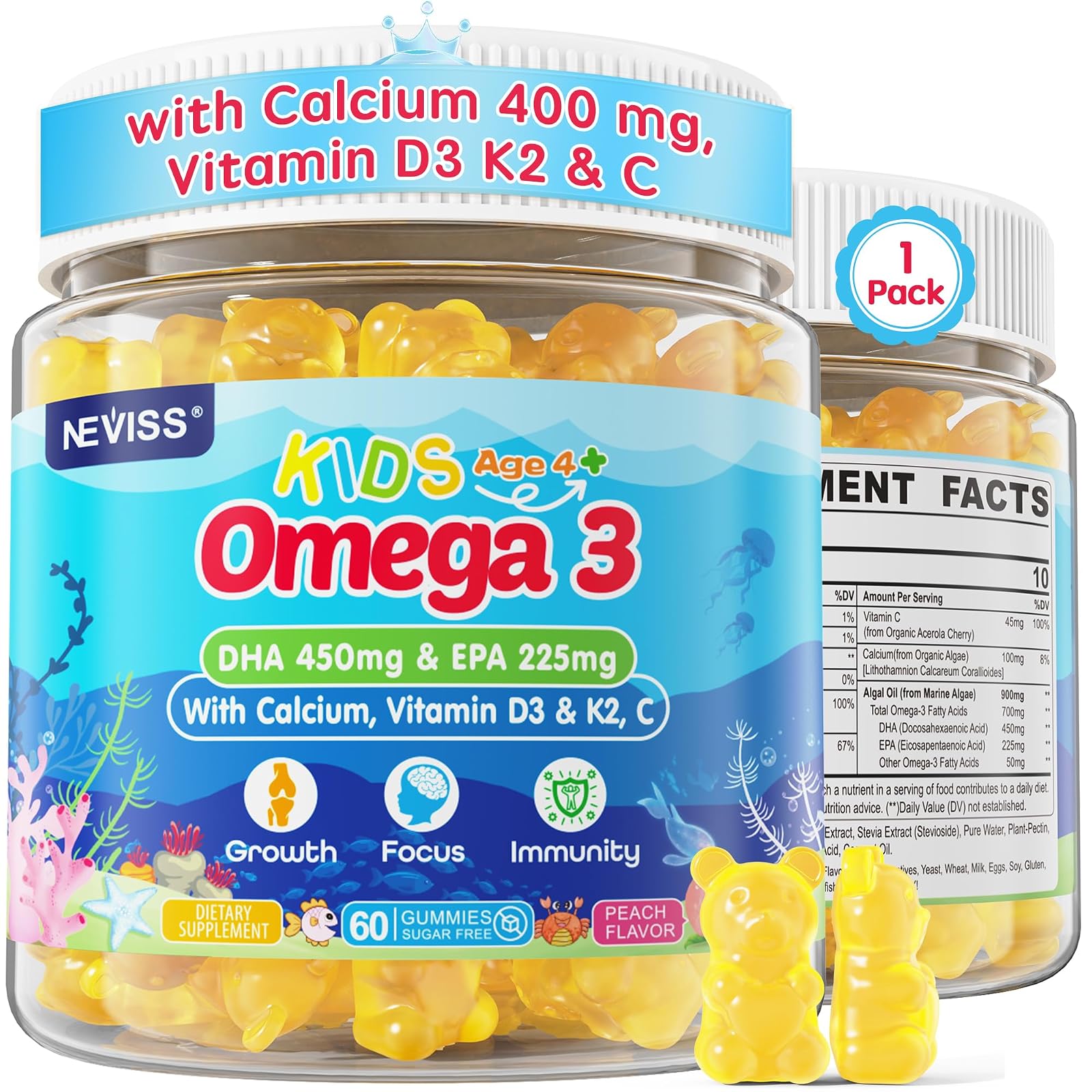 kids gummies for healthy growth