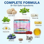 Kids gummies for improved attention