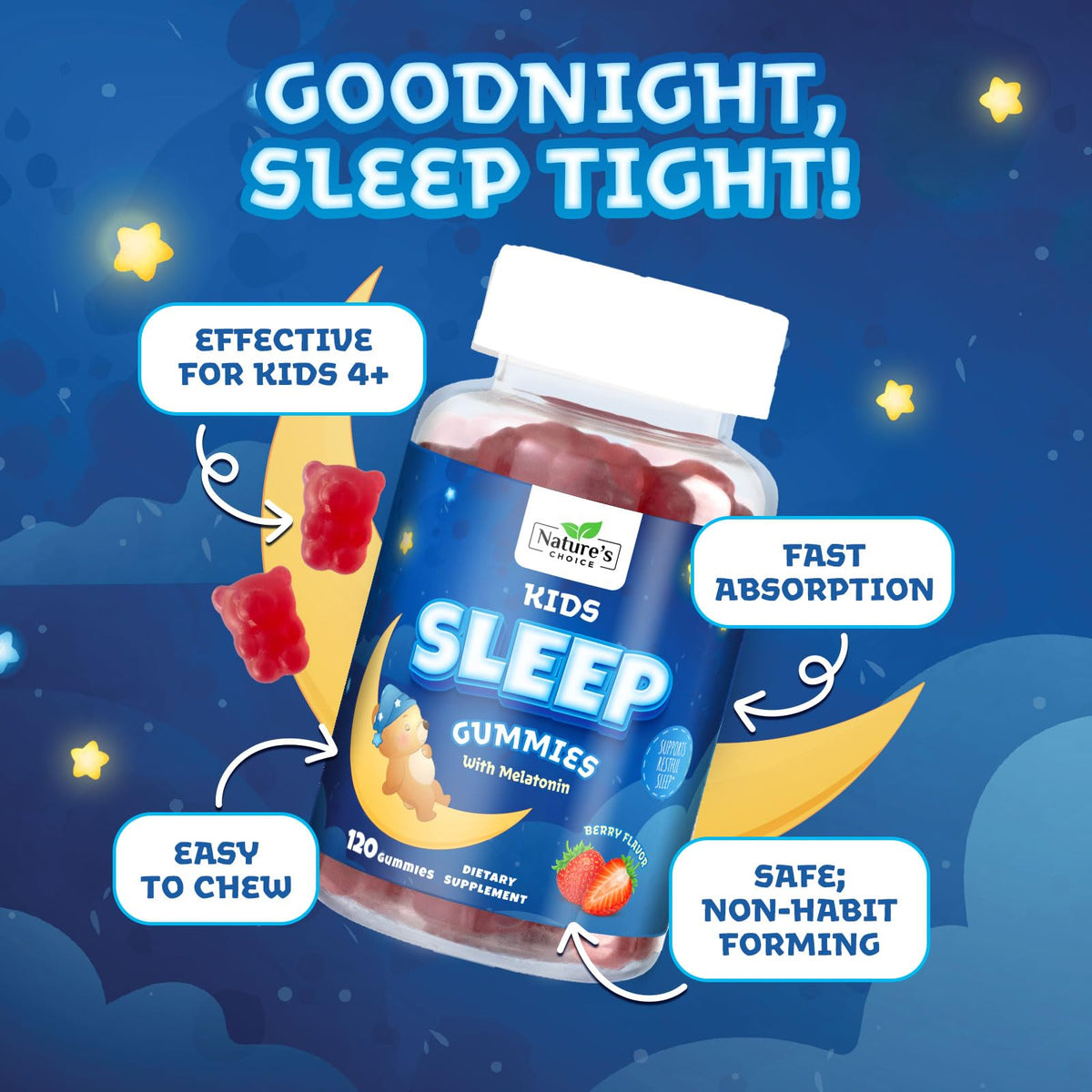 kids gummies for restful nights