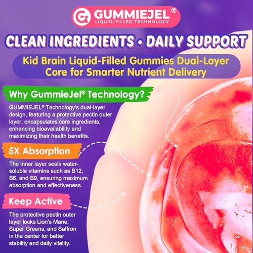 kids gummies to boost brain function