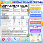 Kids gummies with essential nutrients