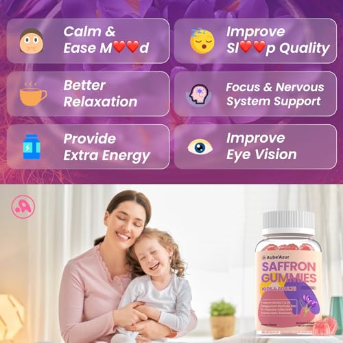 kids gummies with saffron extract