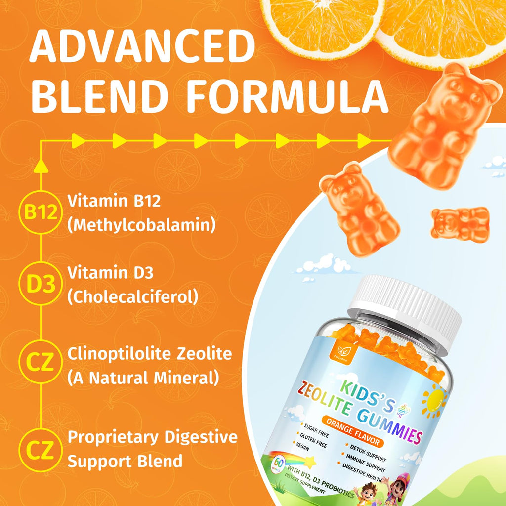 Kids gummies with zeolite benefits