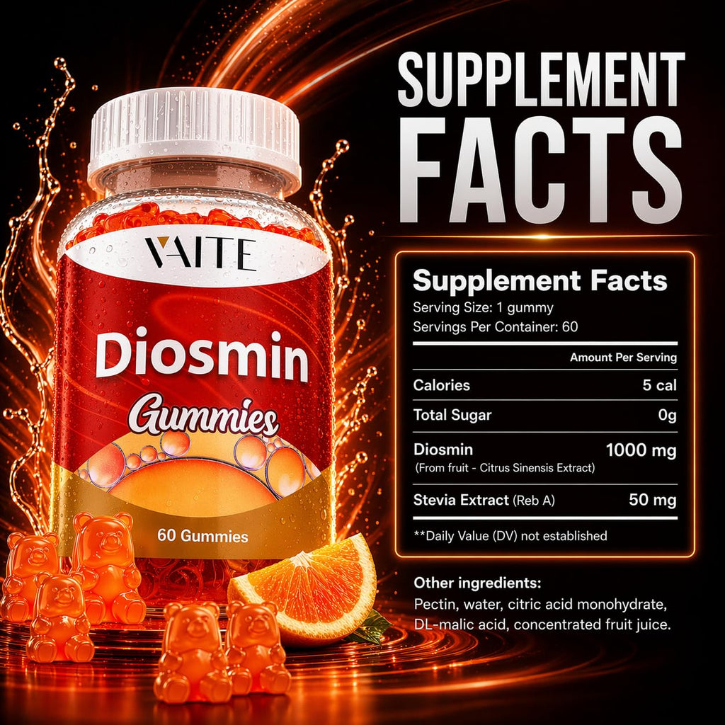 Kids gummy multivitamin with Diosmin