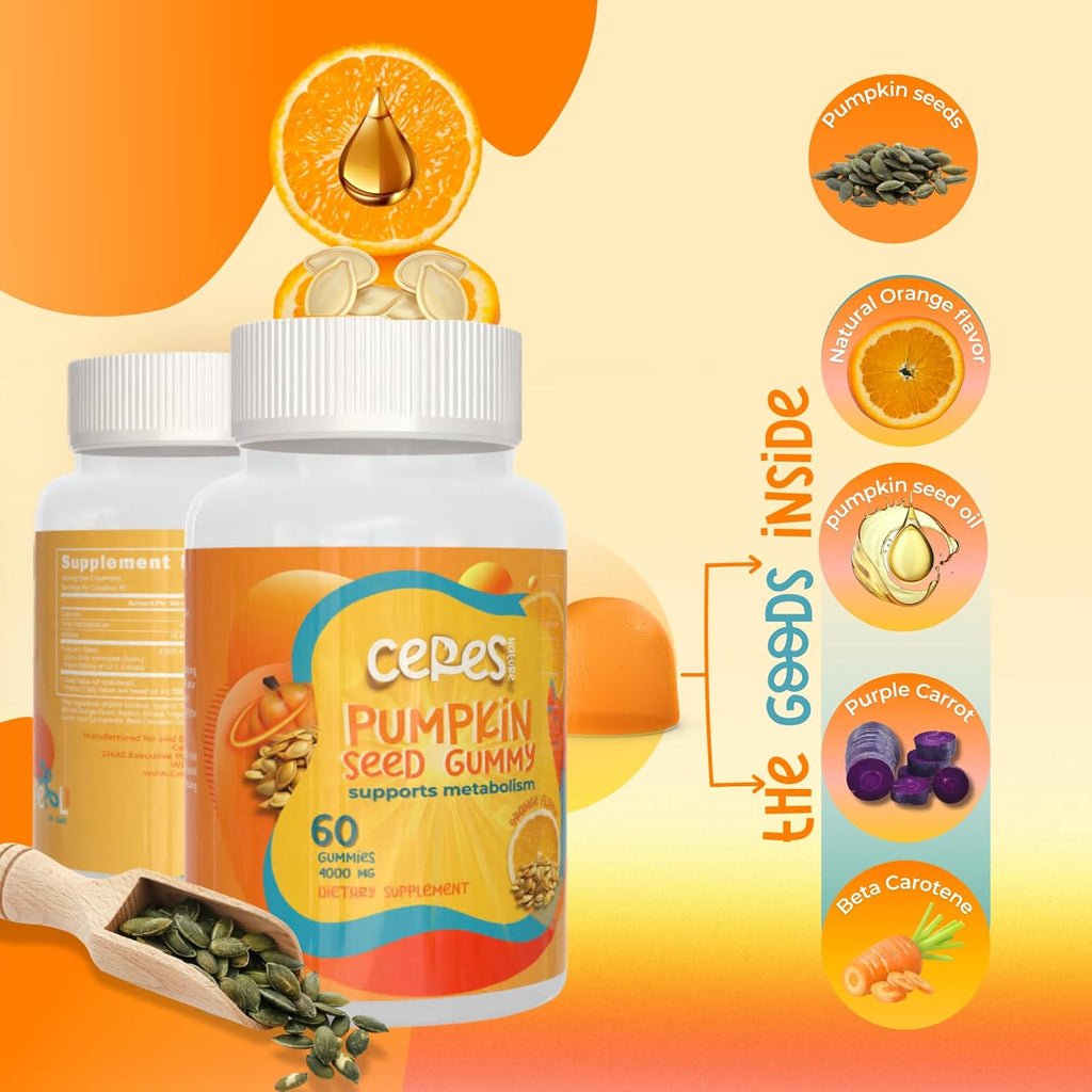 Kids gummy multivitamin with pumpkin seed