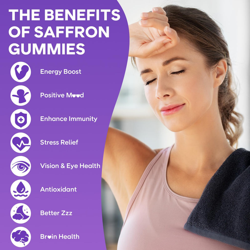 kids' gummy multivitamin with saffron