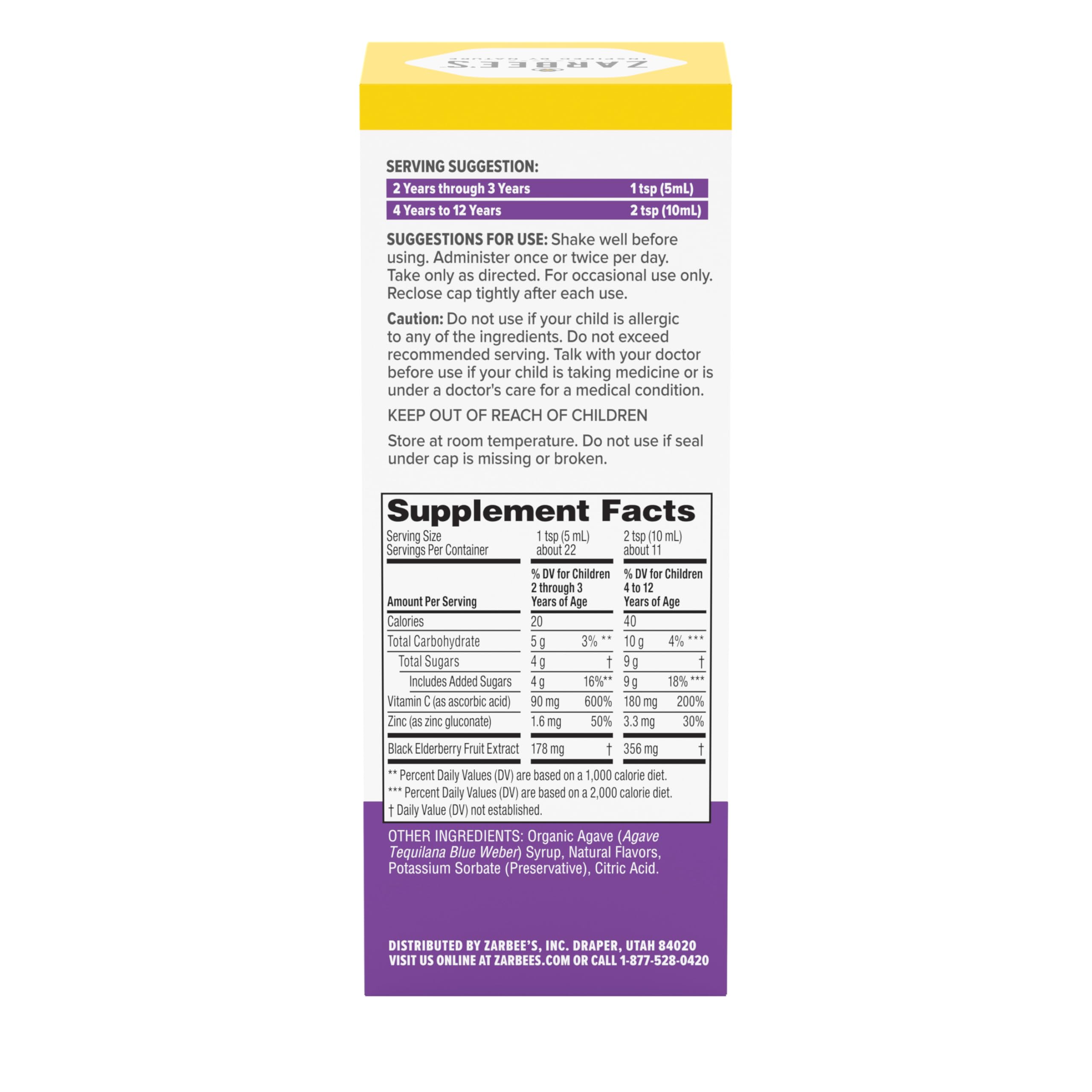 kids' health with elderberry syrup