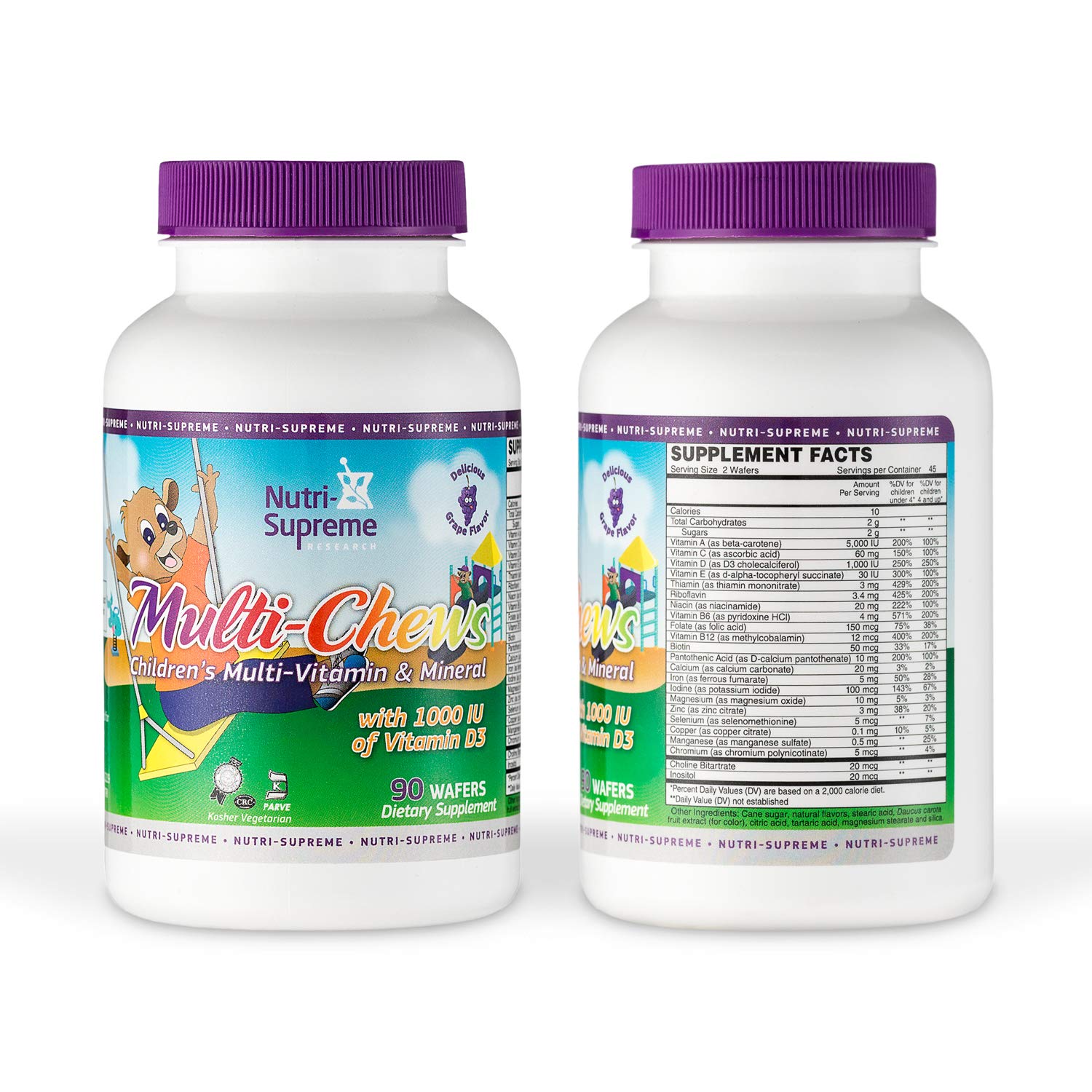 Kids' health with tasty grape gummies