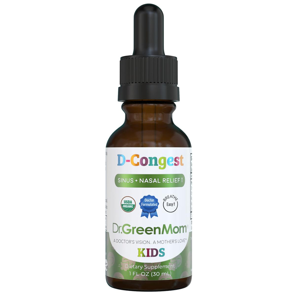 kids herbal drops with natural ingredients