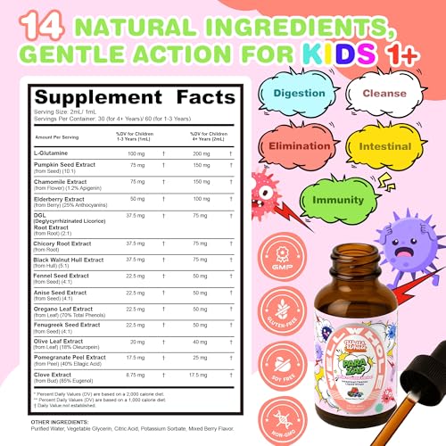 kids immune liquid with black walnut